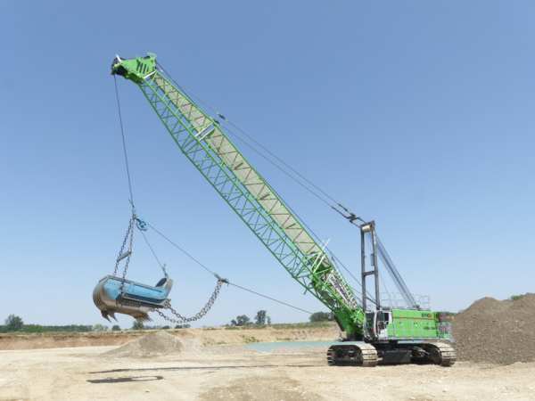 Dragline on Sennebogen - IEV VERDUN